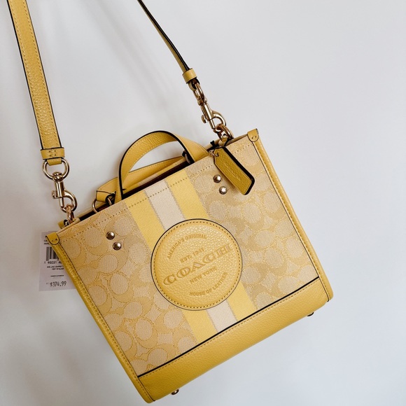 Coach | Bags | Nwt Coach C847 Dempsey Tote 22 In Signature Jacquard W ...